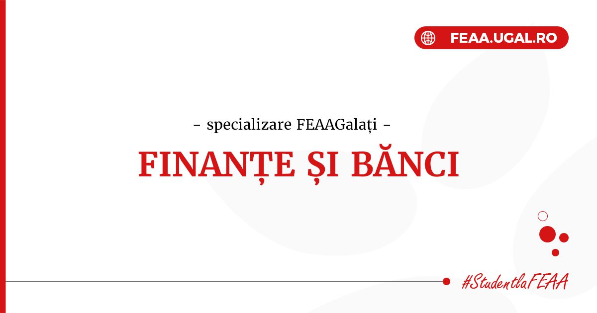 Finanțe și bănci - FEAA Galati